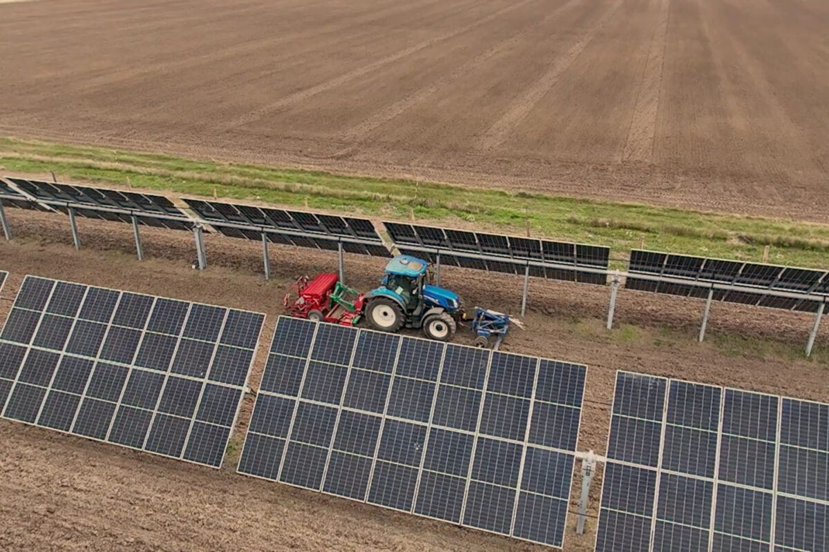 Using the same land twice at European Energy's Flakkebjerg Solar Park ...